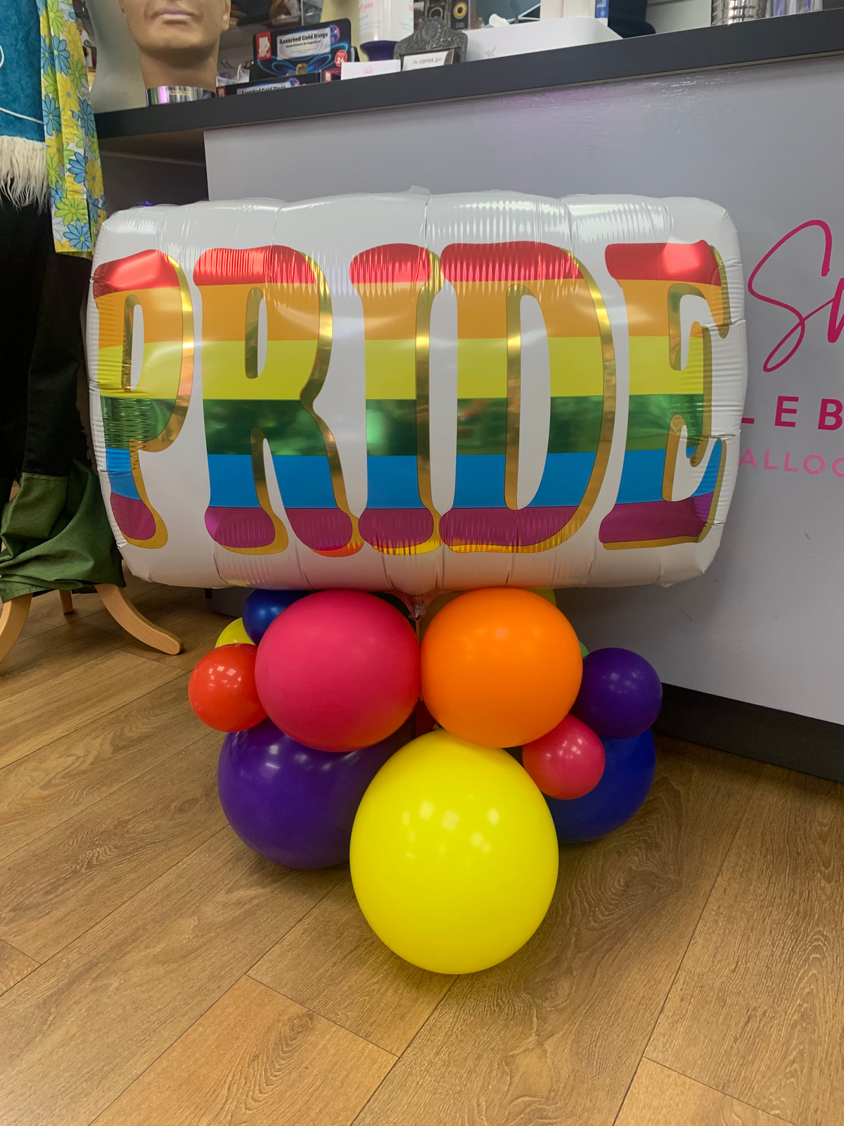 Pride Balloon Stack — Sweet Celebrations Ltd