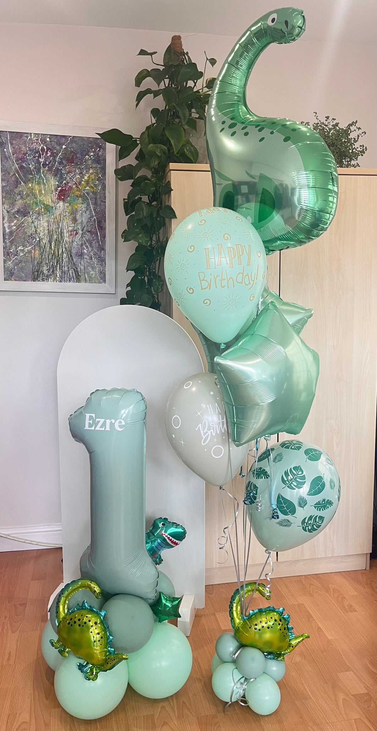 1st Birthday Dinosaur Stack and Cluster — Sweet Celebrations Ltd
